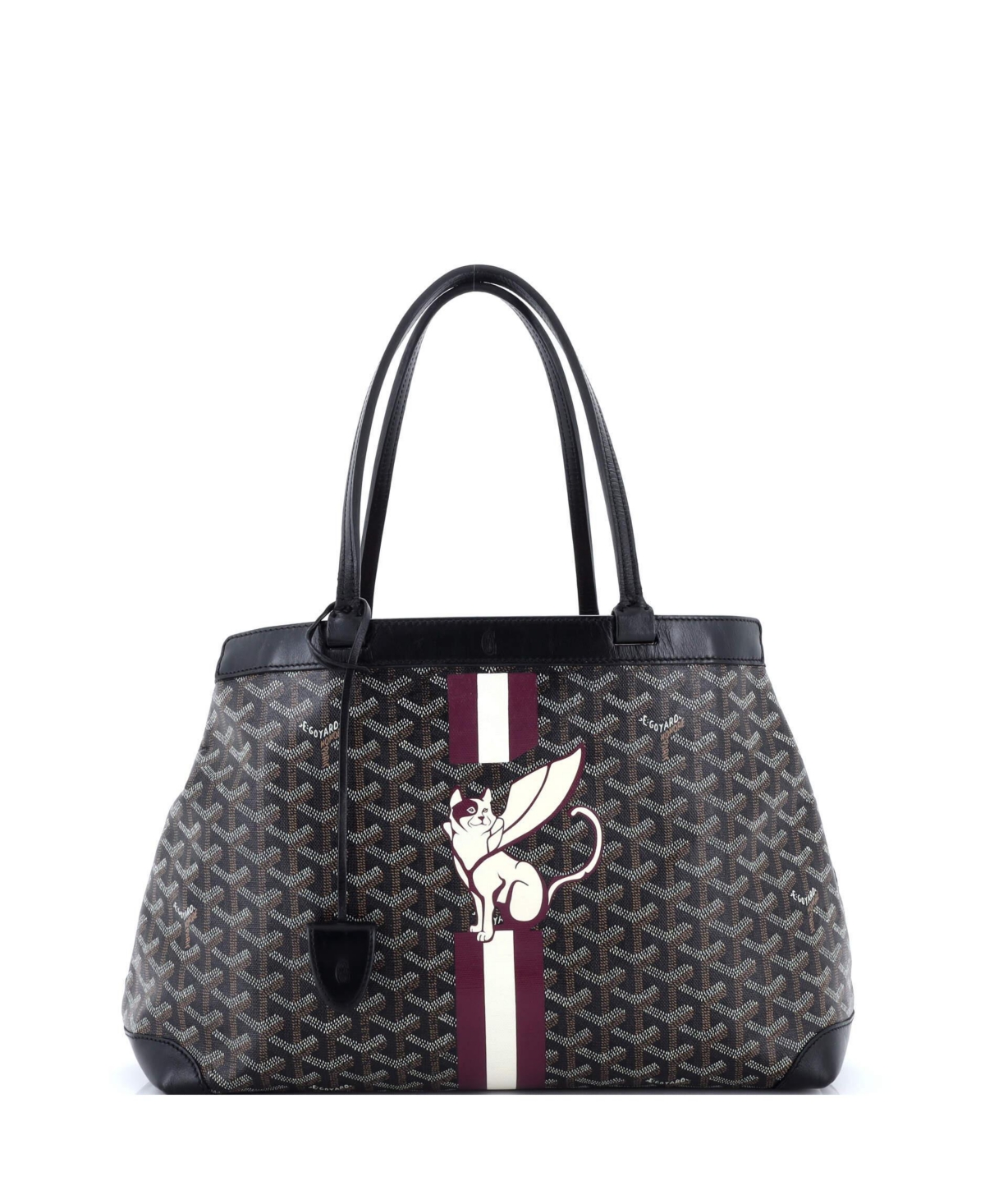 Click here for Pre-Owned Goyard Pm Bellechasse Bag Coated Canvas... prices