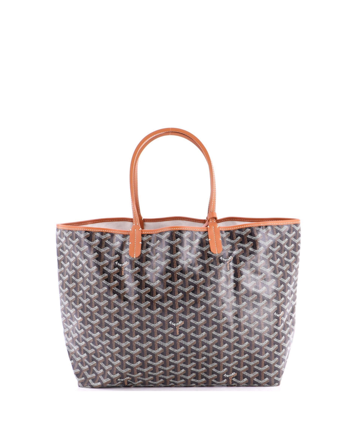 Click here for Pre-Owned Goyard Pm Saint Louis Tote Coated Canvas... prices