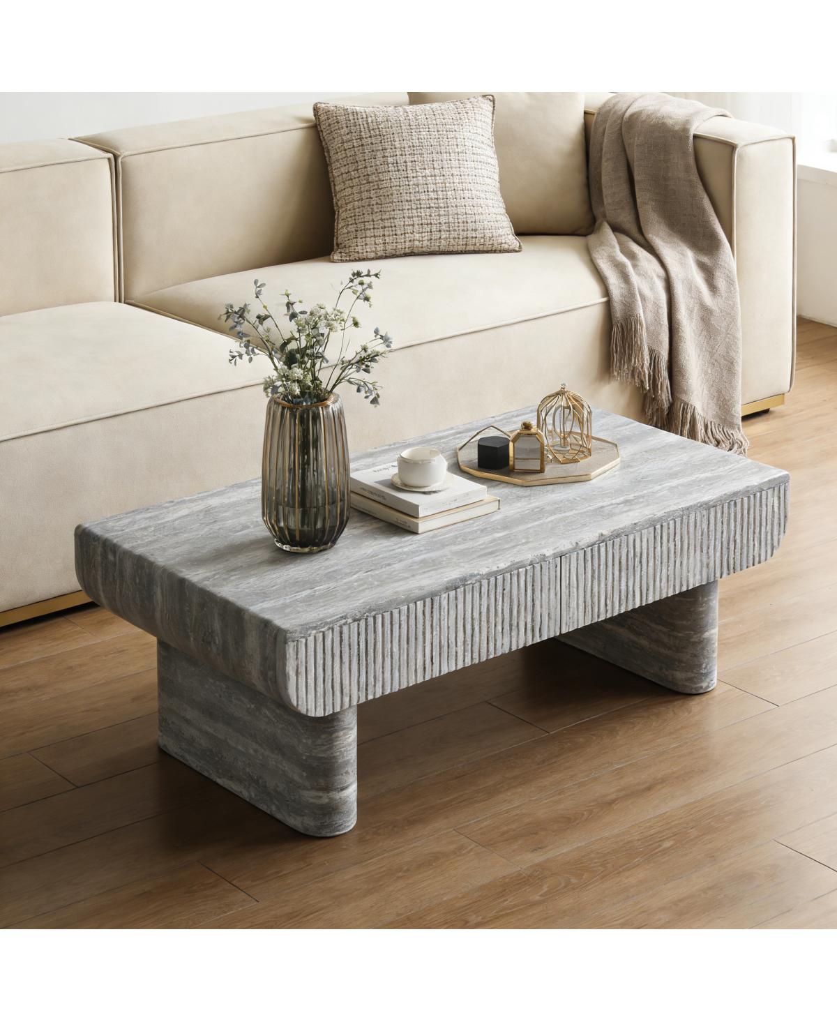 Click here for Streamdale Furniture Fluted Mid-Century Modern Cof... prices