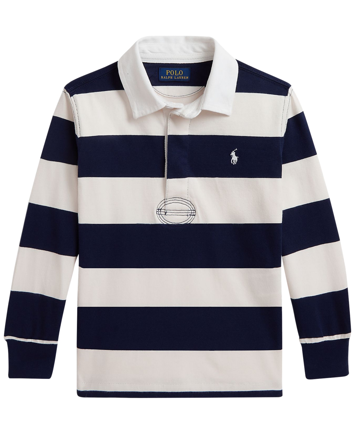 Click here for Polo Ralph Lauren Boys 2T-7 Iconic Long-Sleeve Rug... prices