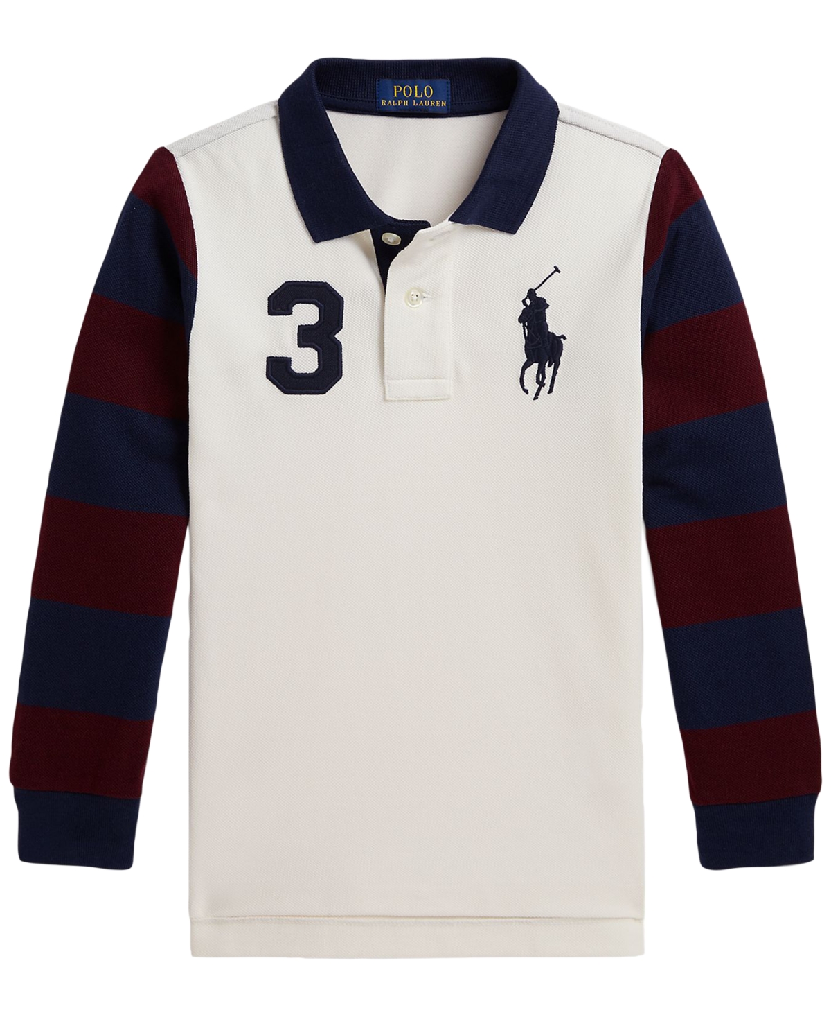 Click here for Polo Ralph Lauren Boys 2T-7 Big Pony Cotton Mesh P... prices
