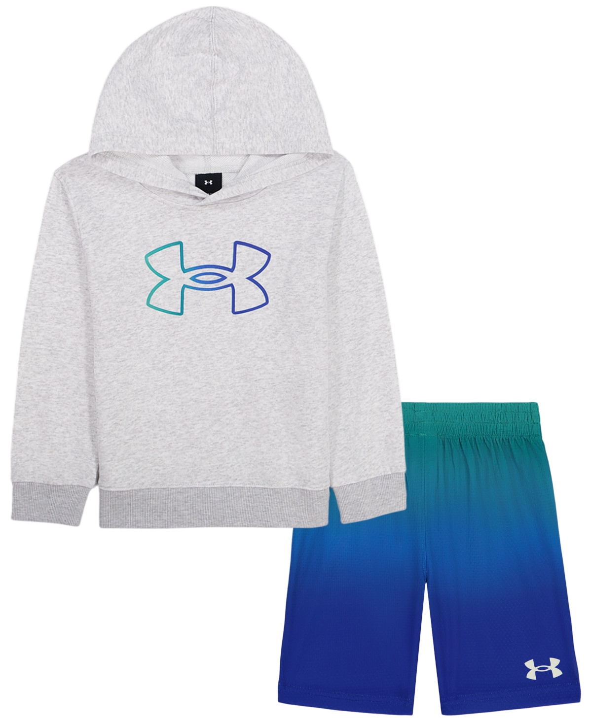 Click here for Under Armour Boys 2T-7 Long-Sleeve Hoodie and Shor... prices