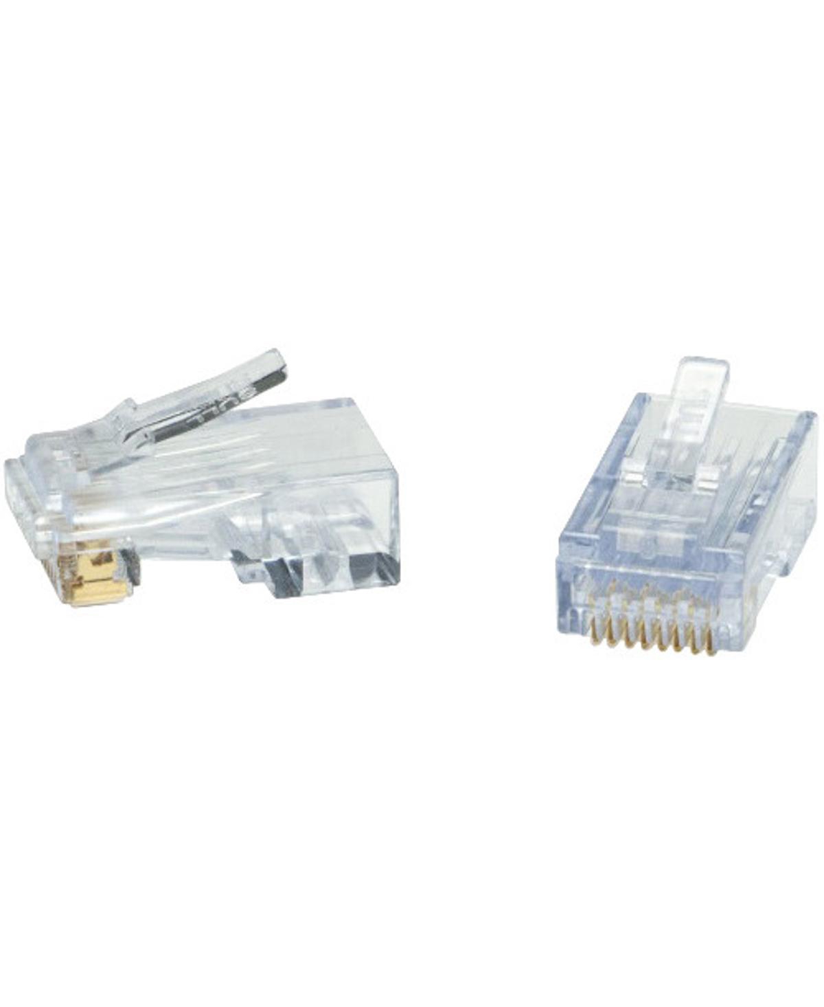 Click here for Platinum Tools ezEX44 RJ45 CAT6 Connector  100/Jar prices