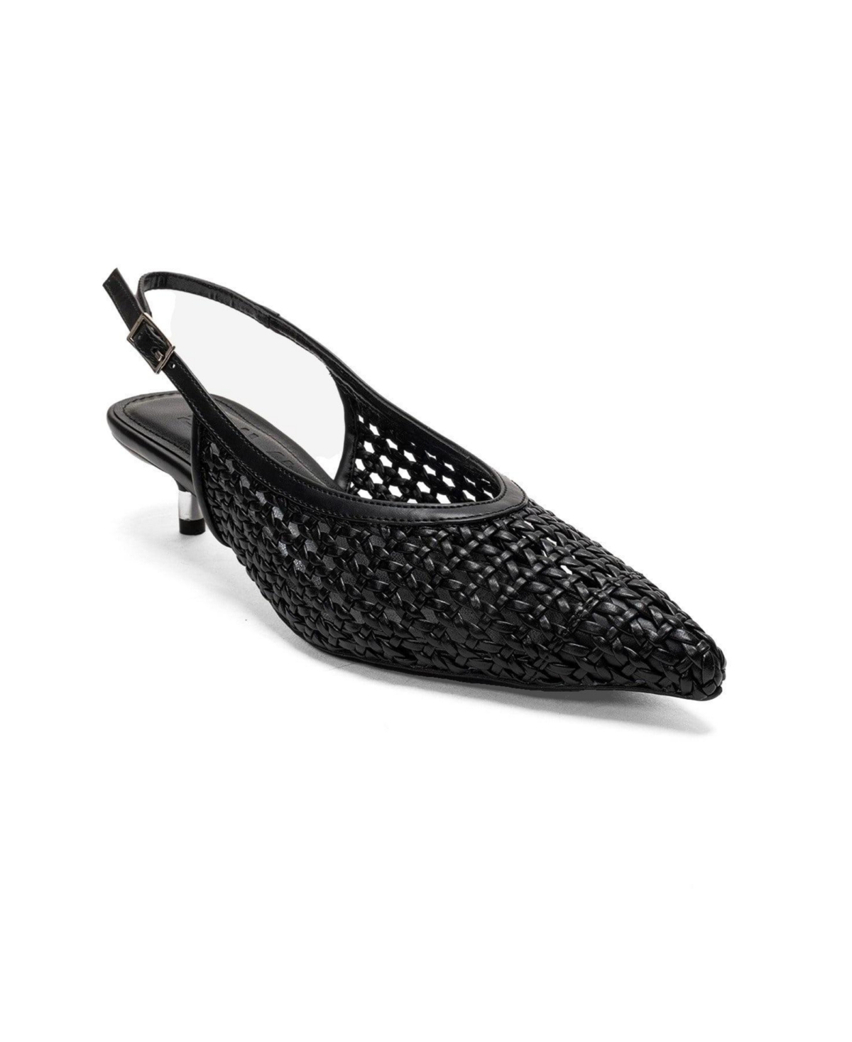 Click here for Prologue Shoes Womens Orelis Kitten Heel Pump - Bl... prices