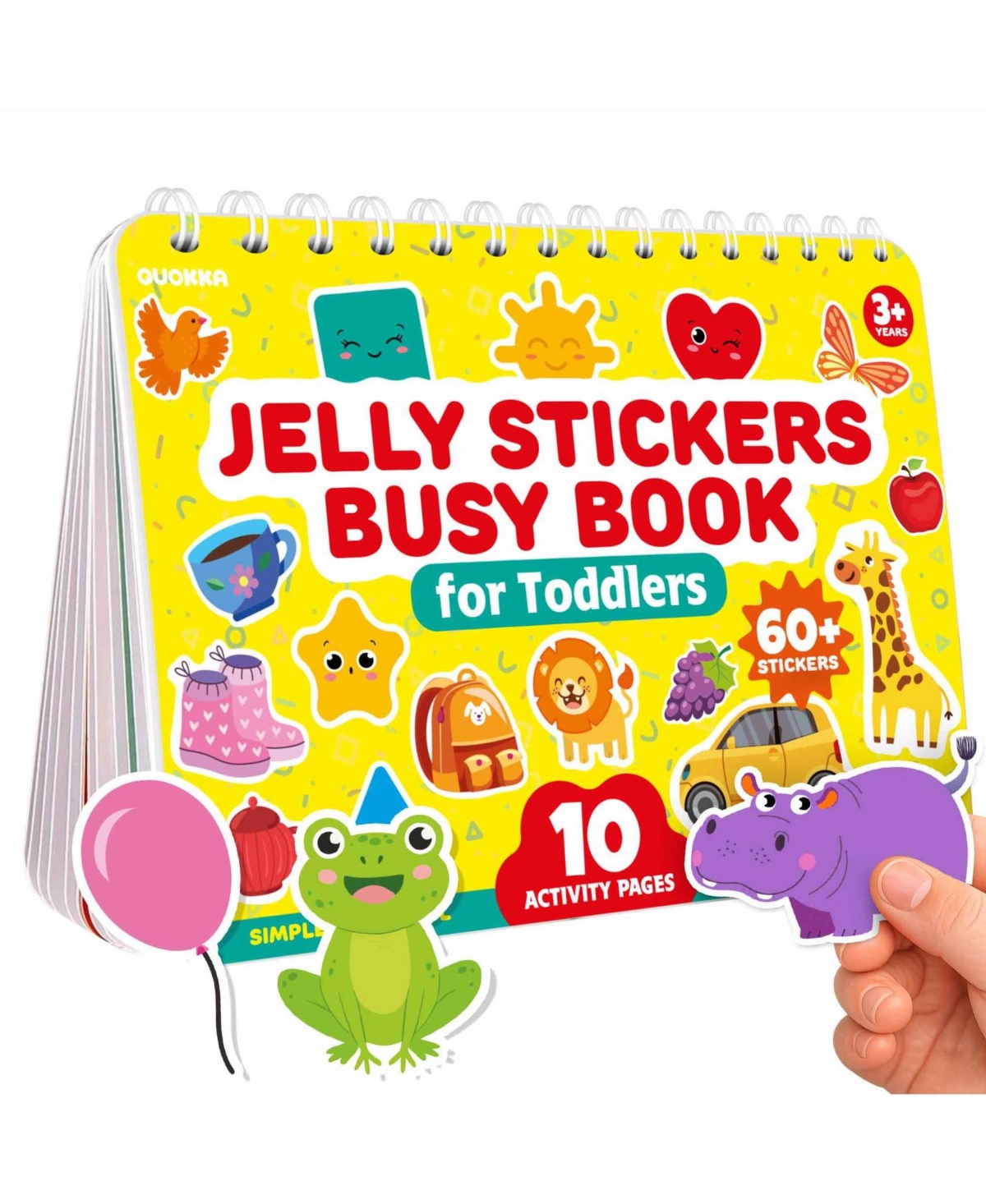 Click here for Quokka Jelly Sticker Books for Toddlers 1-3  40+ L... prices