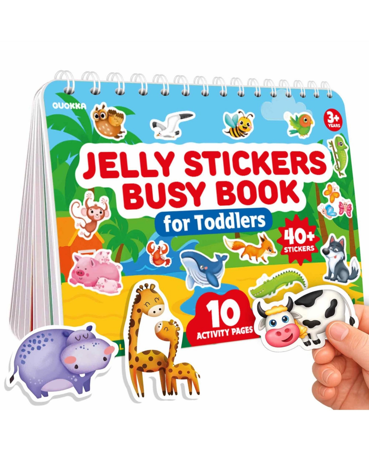 Click here for Quokka Jelly Sticker Books for Toddlers 1-3  40+ L... prices