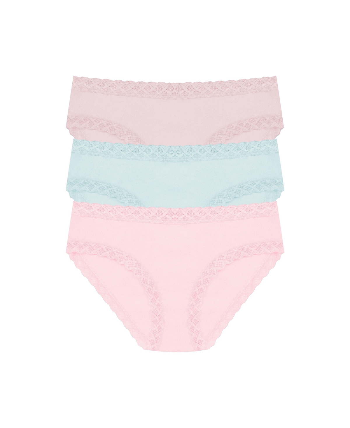 Click here for Natori Womens Bliss Supima Cotton Girl Brief 3-Pac... prices