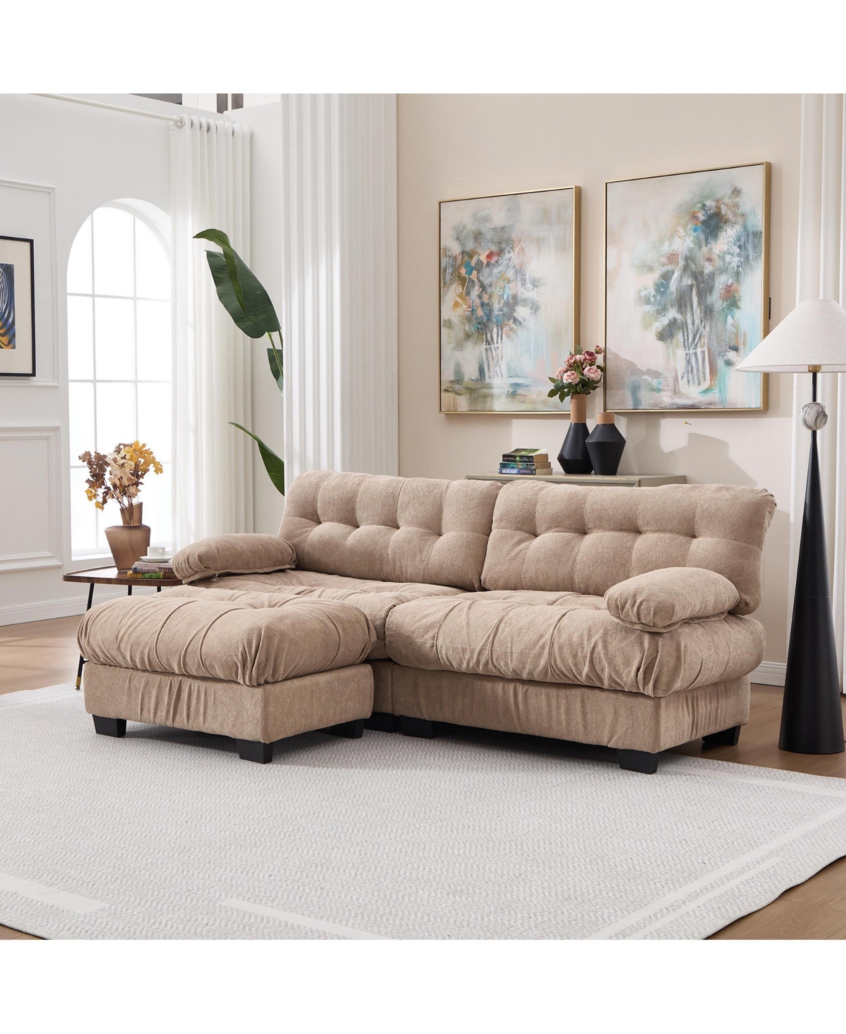 Click here for Clihome Modular Sectional Sofa Cloud Couch  Deep S... prices