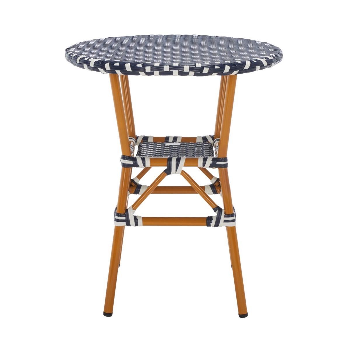 Click here for Safavieh California Outdoor Bistro Table - Navy/wh... prices