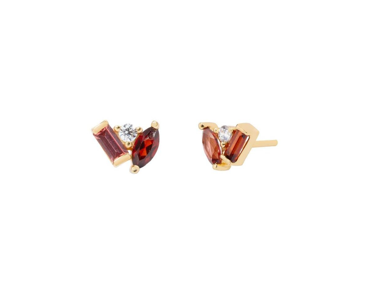 Click here for Little Sky Stone Seraphina Garnet Stud Earrings -... prices