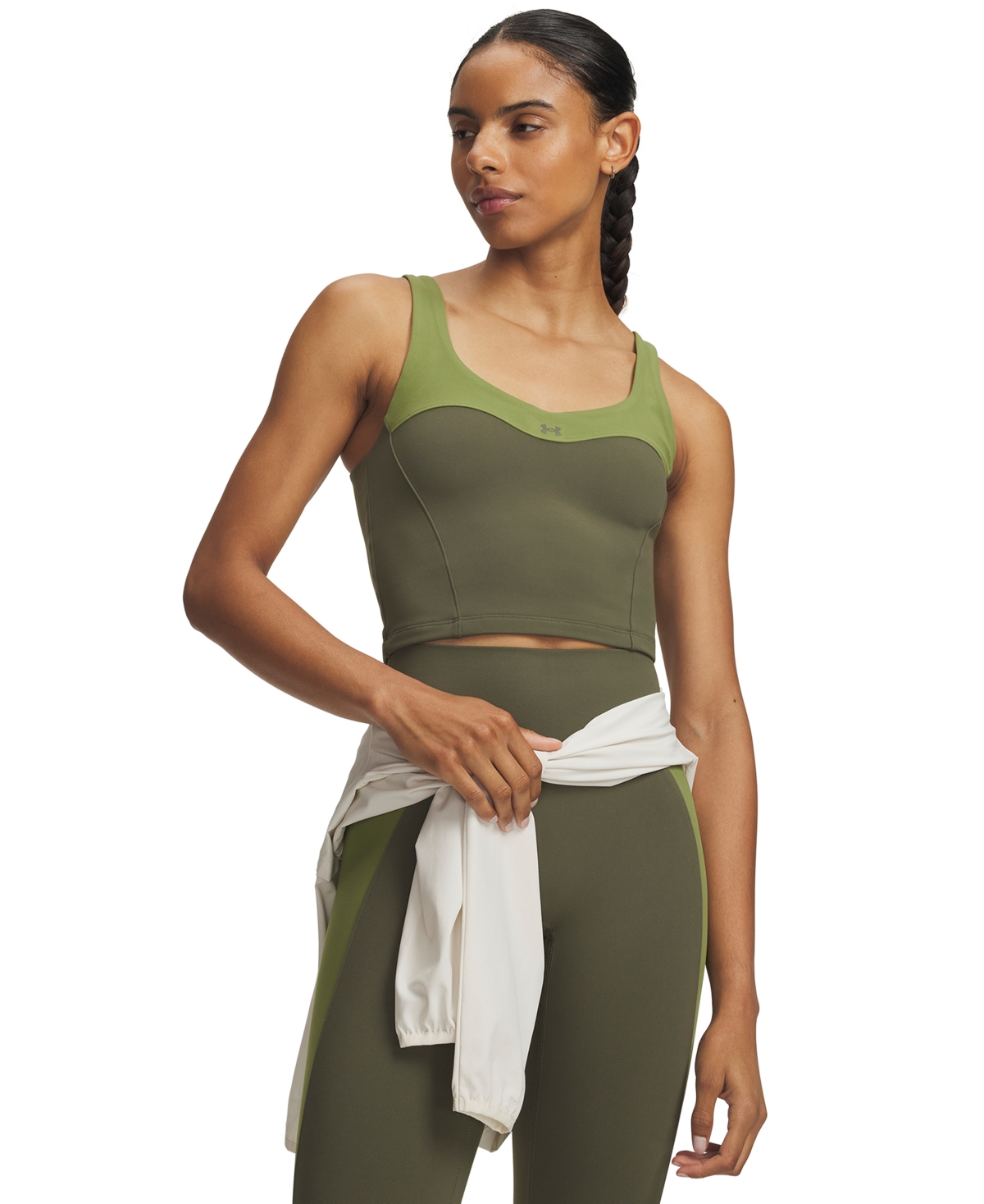 Click here for Under Armour Womens Motion Colorblock Scoop-Neck T... prices