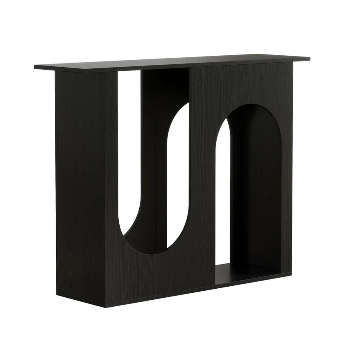 Click here for Slickblue Narrow Sofa Console Table with Arched De... prices