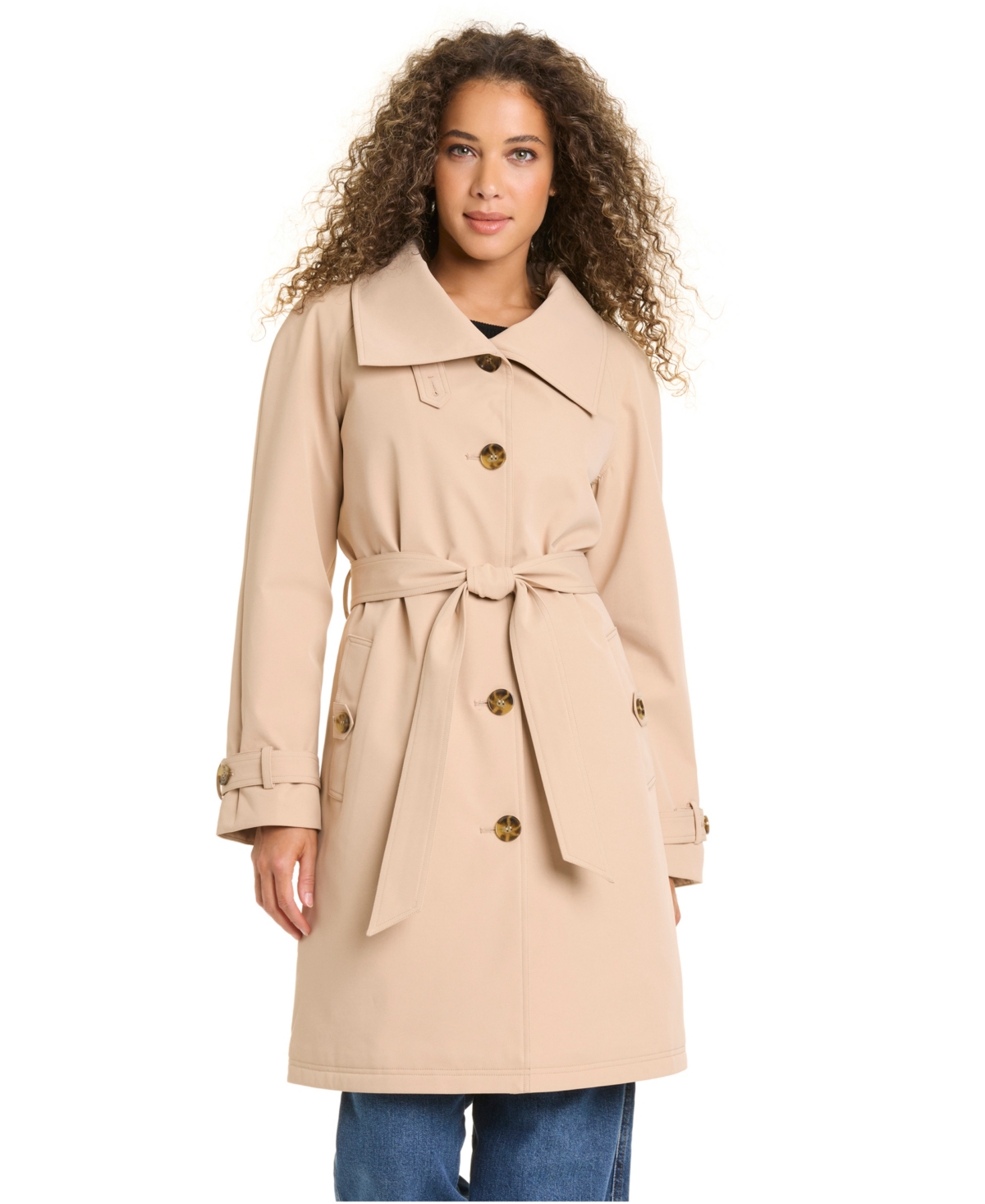 Click here for Kate Spade New York Womens Funnel Neck Trench Coat... prices