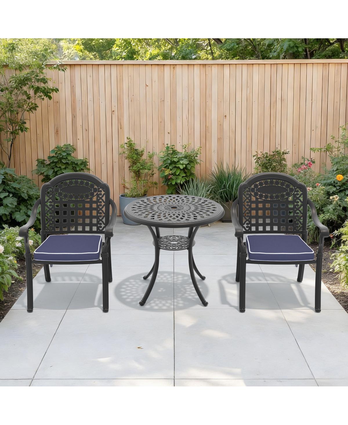 Click here for Streamdale Furniture Set Of Cast Aluminum Patio Fu... prices