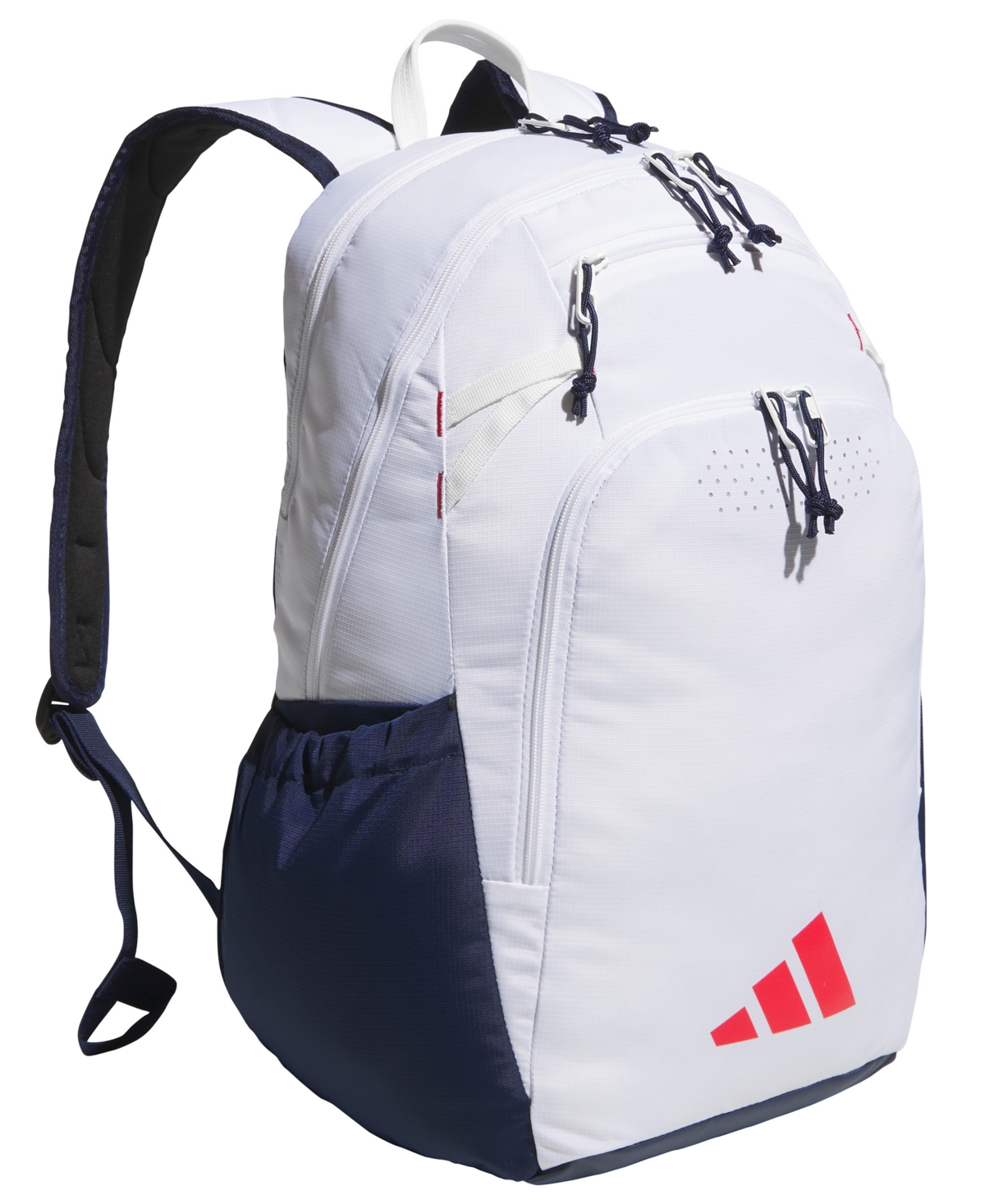 Click here for adidas Mens Defender 5 Backpack - White/Night Indi... prices