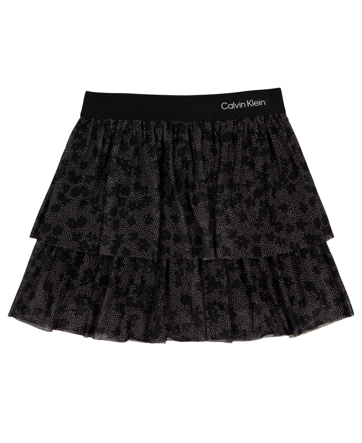Click here for Calvin Klein Girls 7-16 Tiered Glitter Mesh Skirt... prices