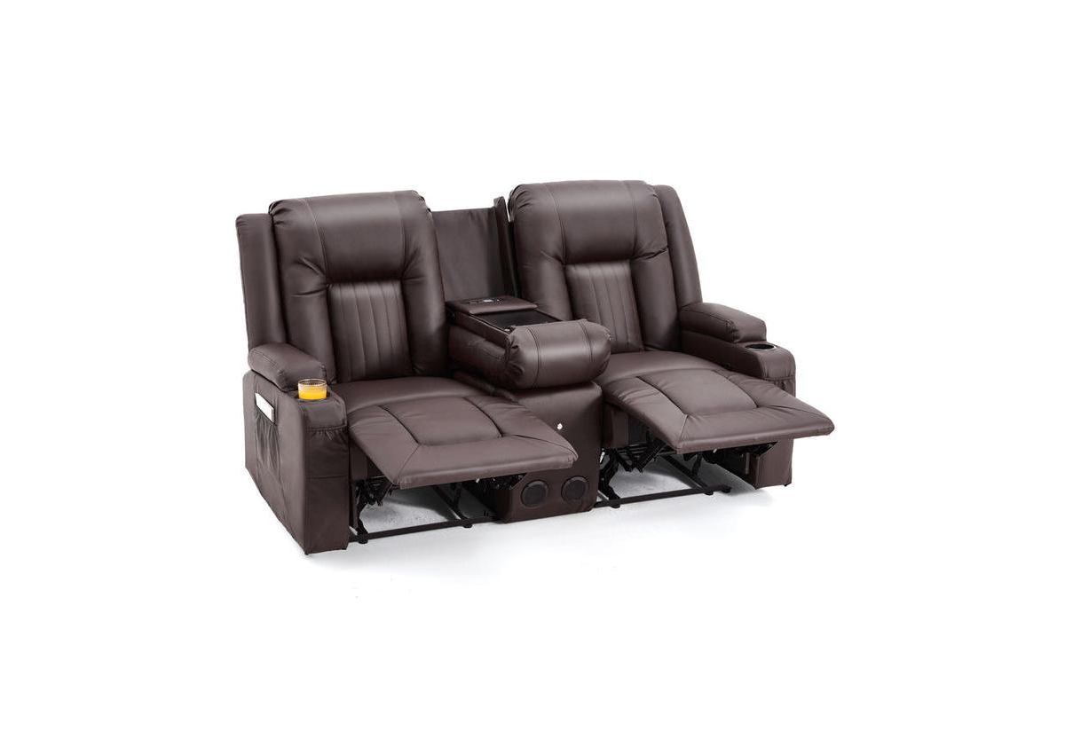 Click here for Aecojoy Recliner Loveseat with ConsoleandBluetooth... prices