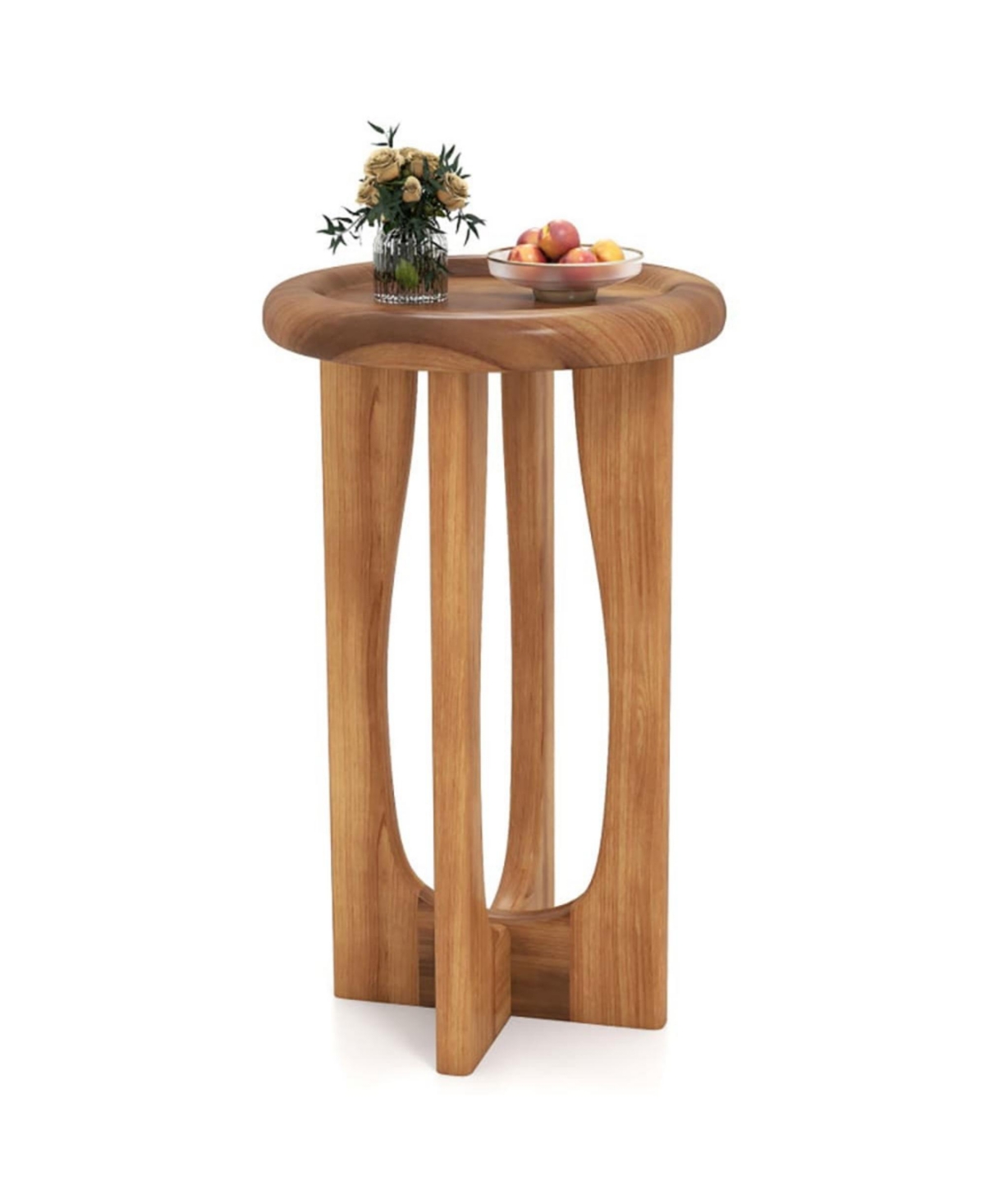Click here for Yiortwo Outdoor Coffee Table with Round Tray Top a... prices