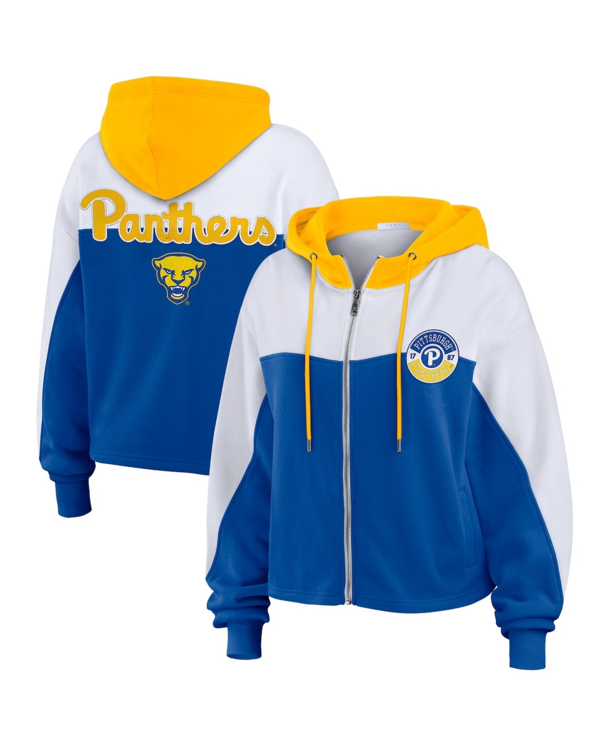 Click here for Wear by Erin Andrews Womens Royal Pitt Panthers Co... prices