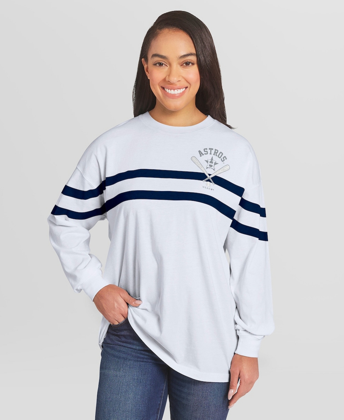 Click here for Wear by Erin Andrews Womens White Houston Astros O... prices