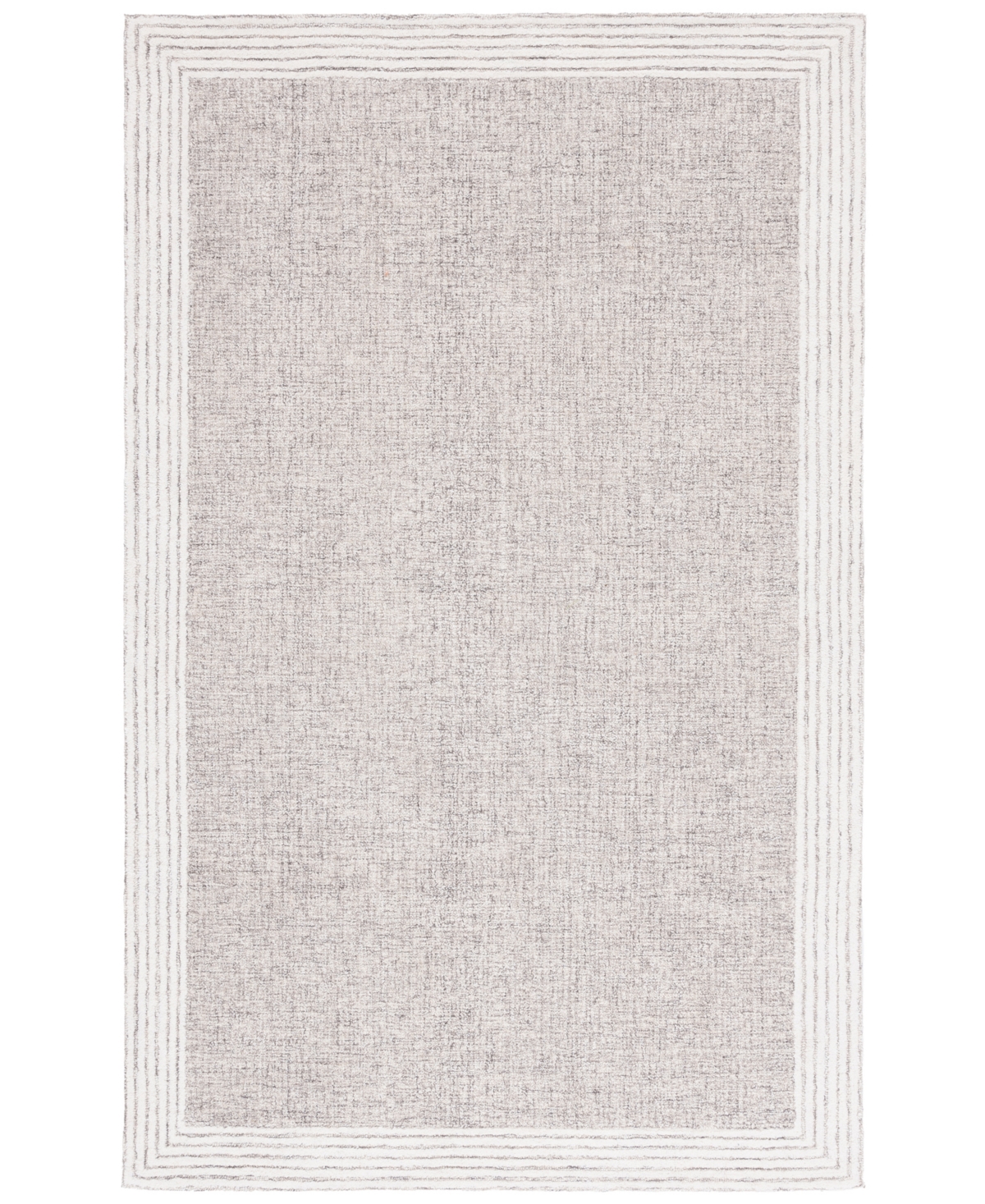 Lauren Ralph Lauren Xavier LRL6949H 3X5 Area Rug - Dark Gray  Ivory