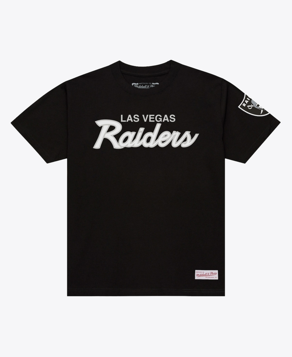 Click here for Mitchell & Ness Mens Black Las Vegas Raiders Head... prices