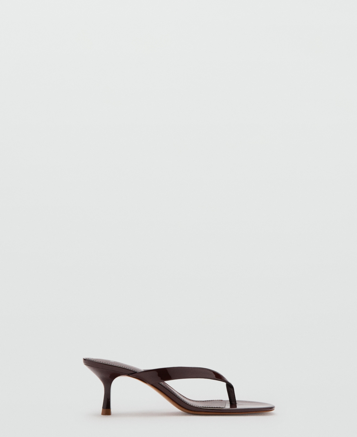 Click here for Mango Womens Strappy Heeled Sandals - Chocolate prices