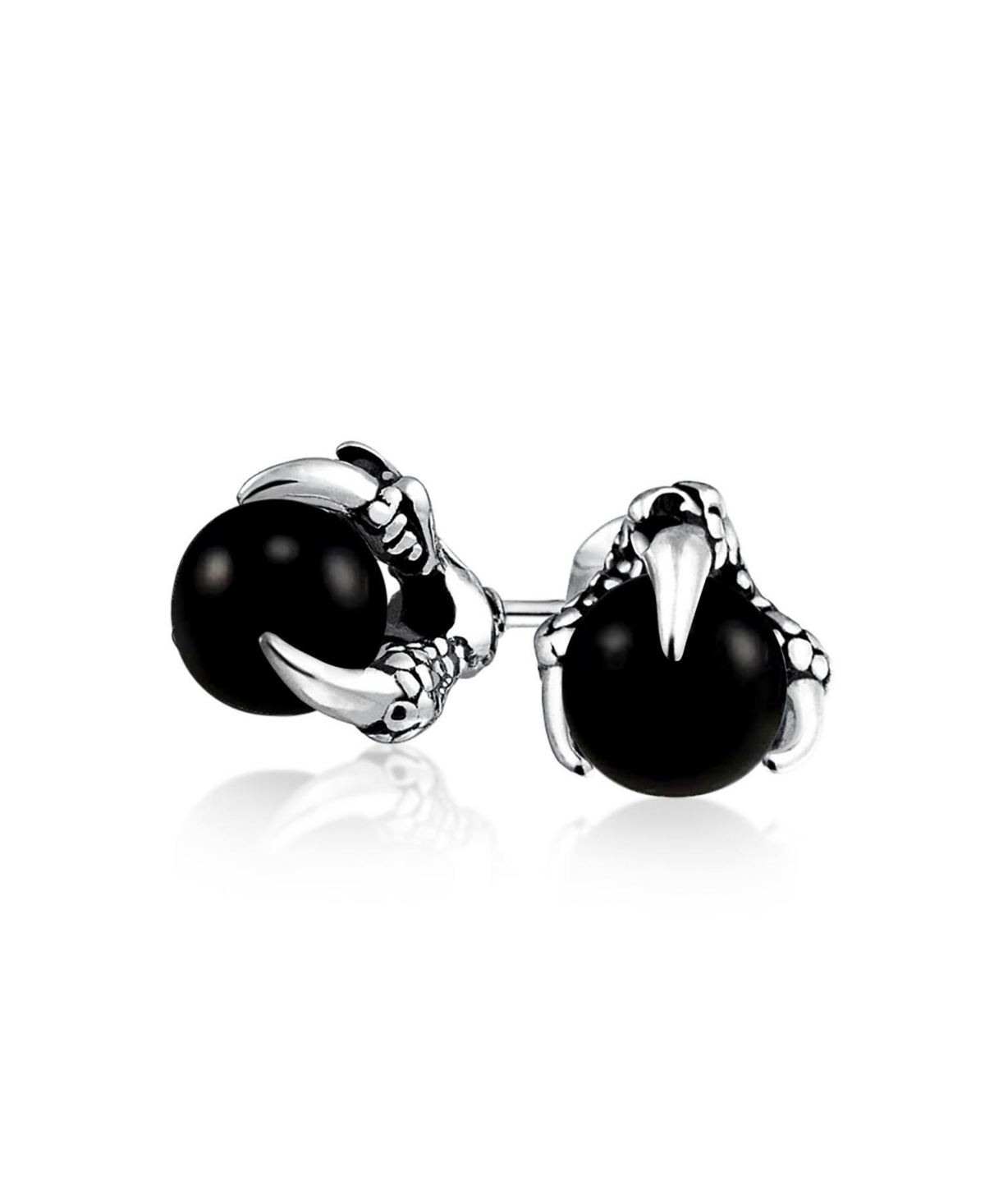 Click here for Bling Jewelry Gothic Punk Biker Dragon Claw Stud E... prices