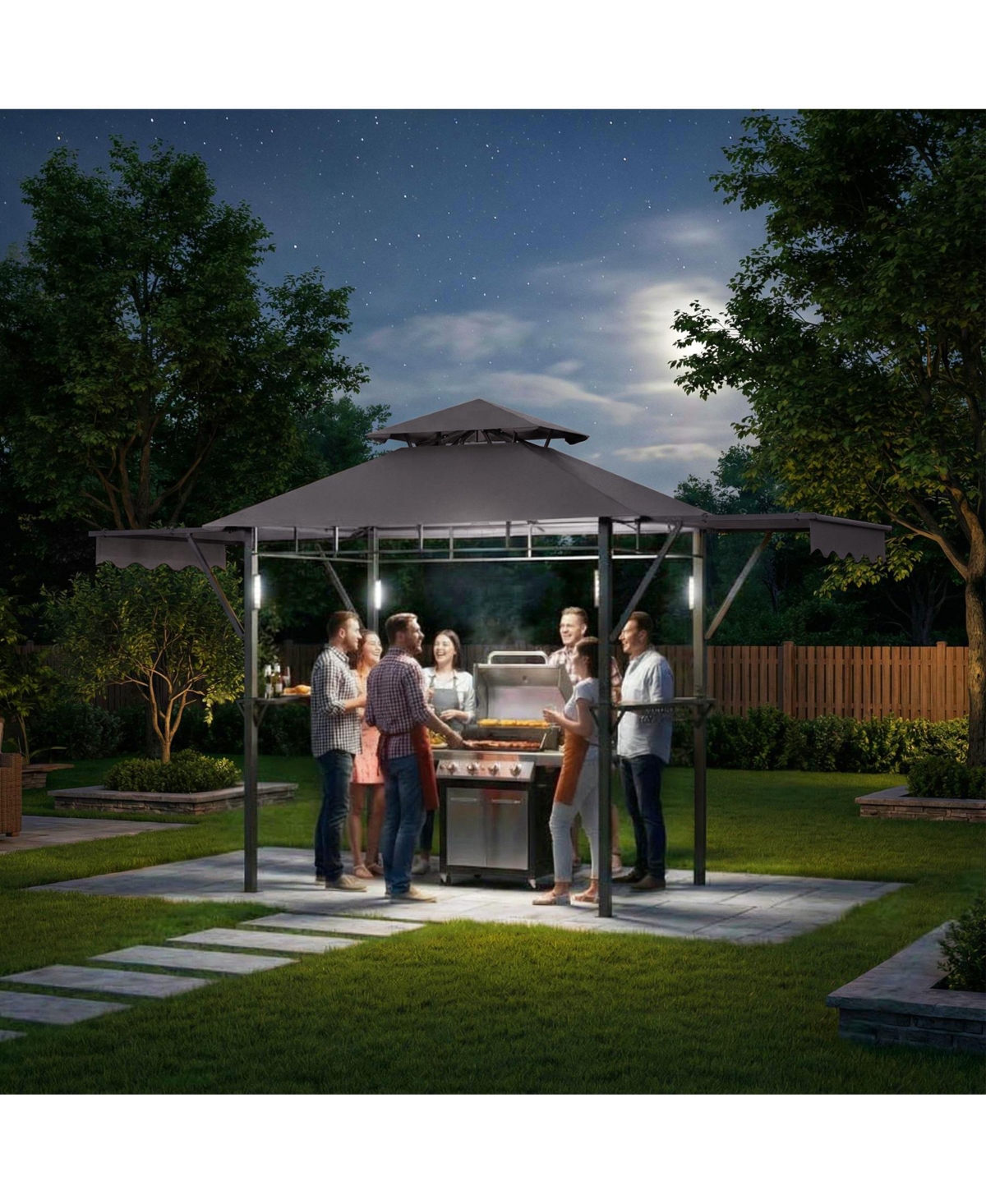 Click here for Xo Outdoor Patio Grill Gazebo Shelter - Reliable C... prices