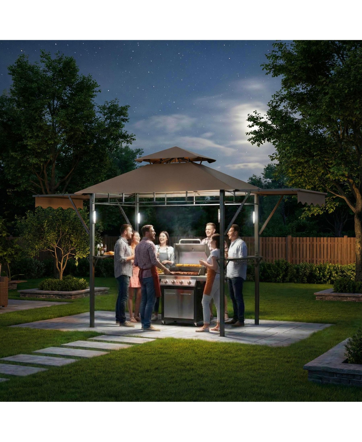 Click here for Xo Outdoor Patio Grill Gazebo Shelter - Reliable C... prices