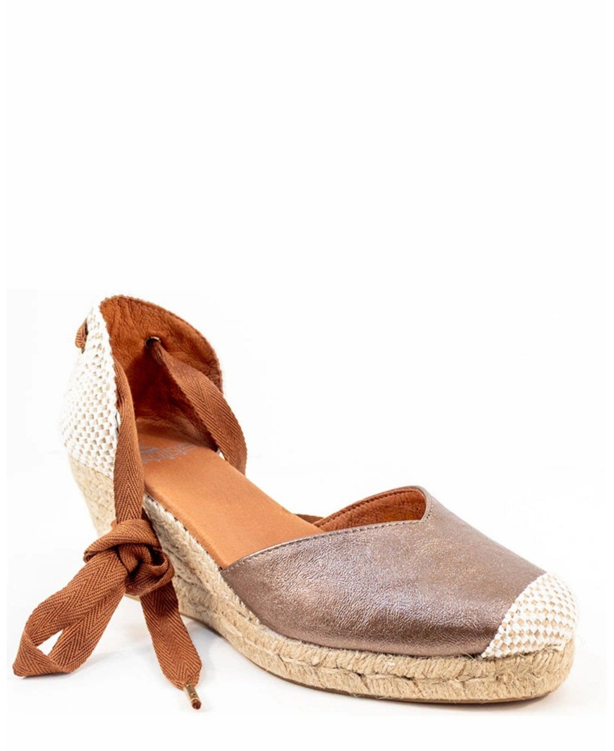 Click here for Menina Step Womens Jimena Mid Laces Espadrille San... prices