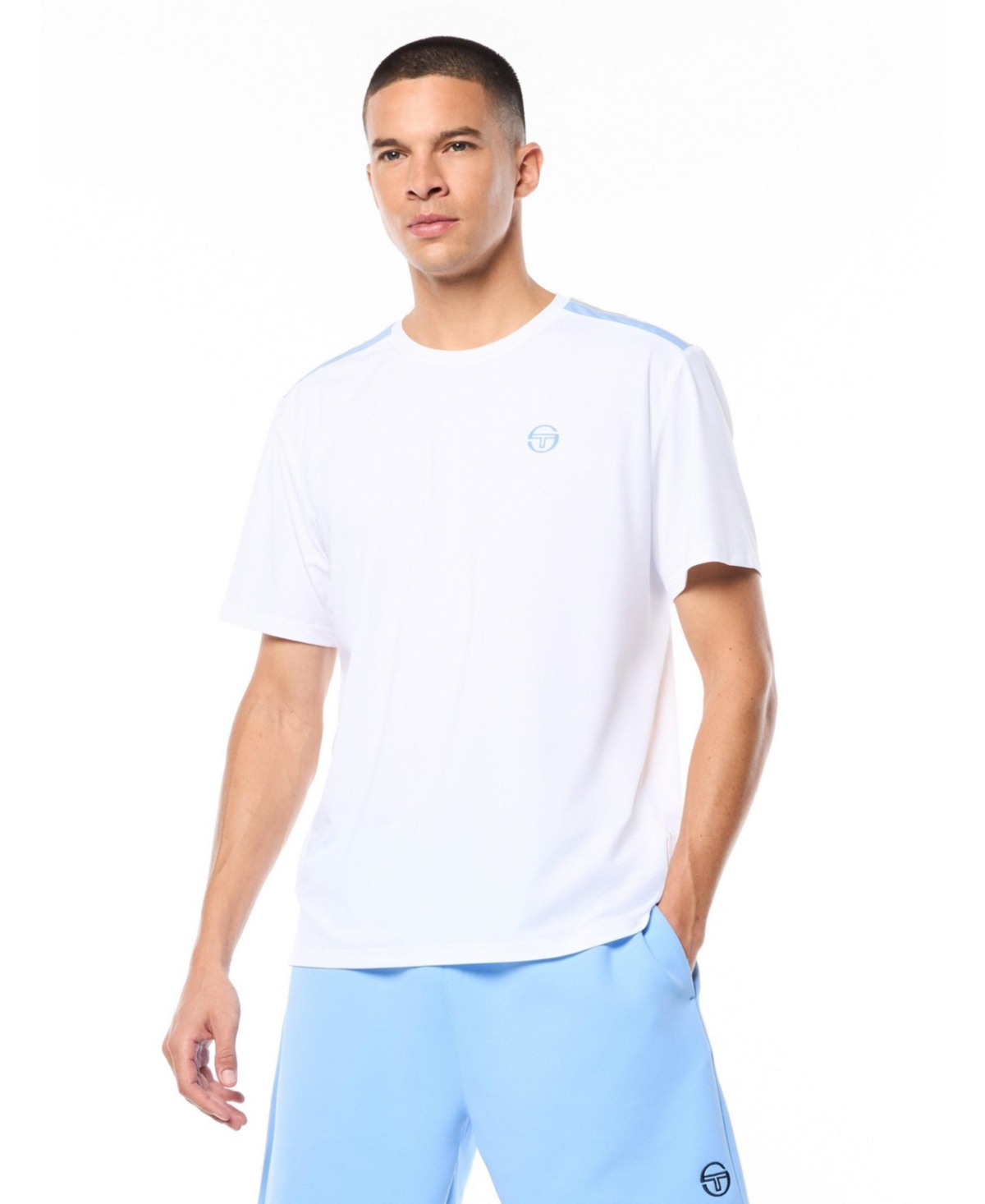 Click here for Sergio Tacchini Mens Sportivo T-Shirt - Brilliant... prices