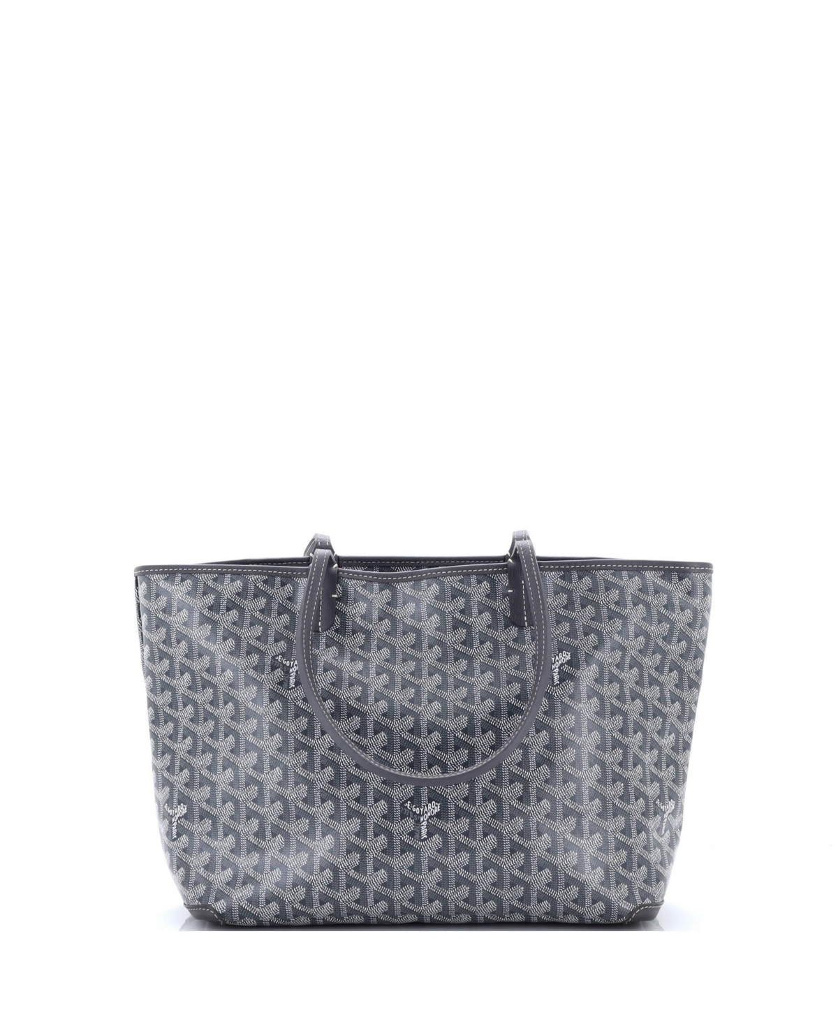 Click here for Pre-Owned Goyard Pm Artois Tote Coated Canvas - Gr... prices