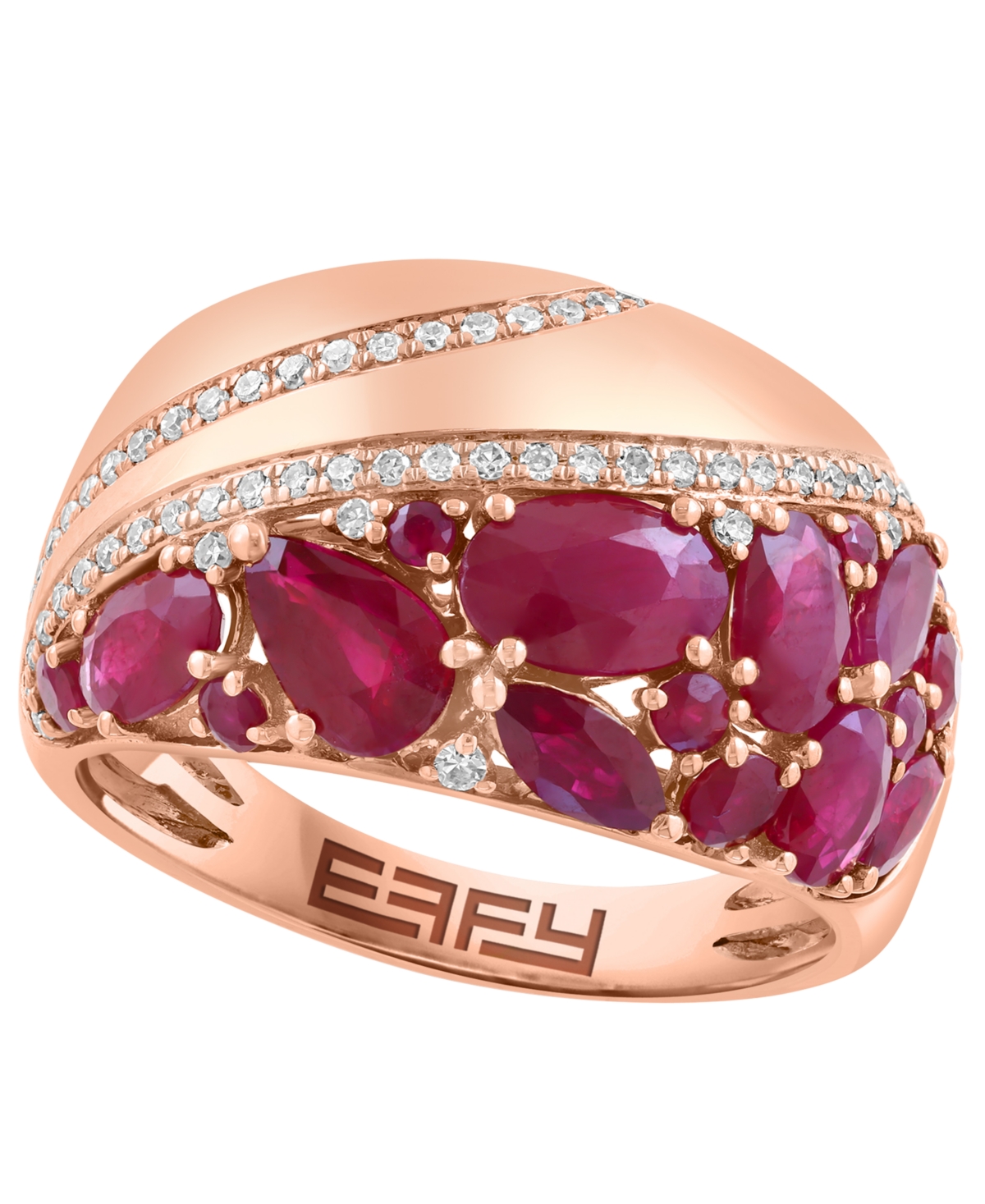 Click here for Effy Collection Ruby (2-3/8 ct. t.w.) & Diamond (1... prices