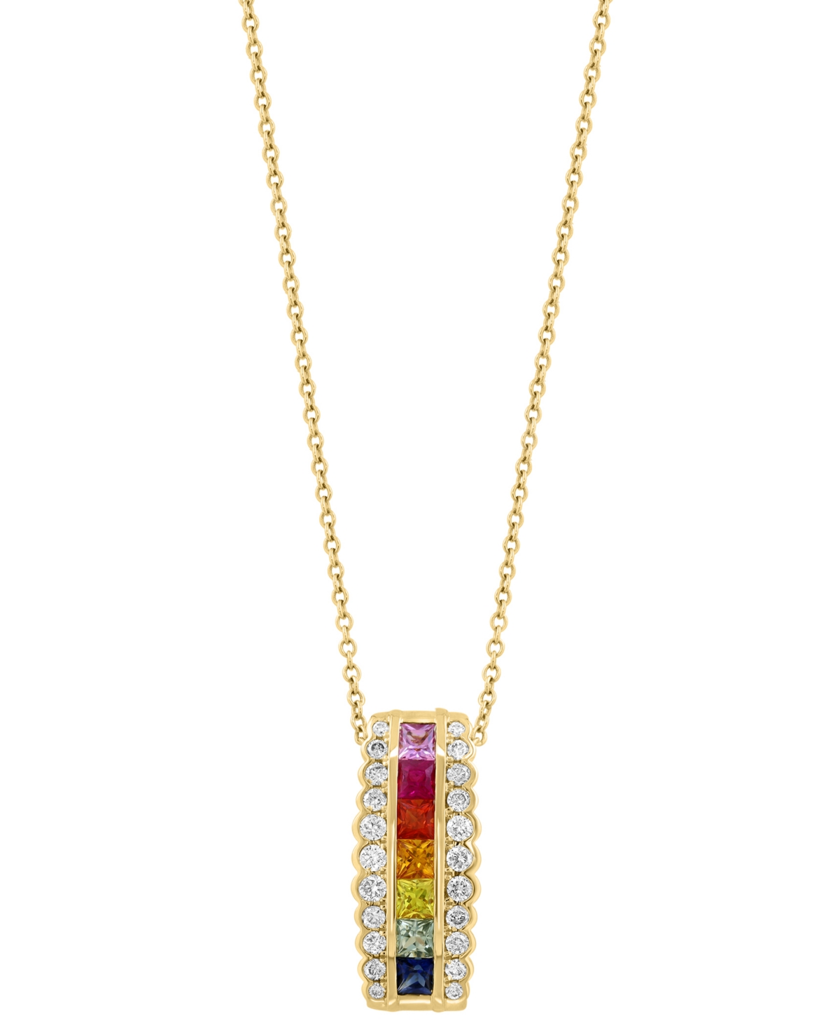 Click here for Effy Collection Multi-Sapphire (5/8 ct. t.w.)  Tsa... prices