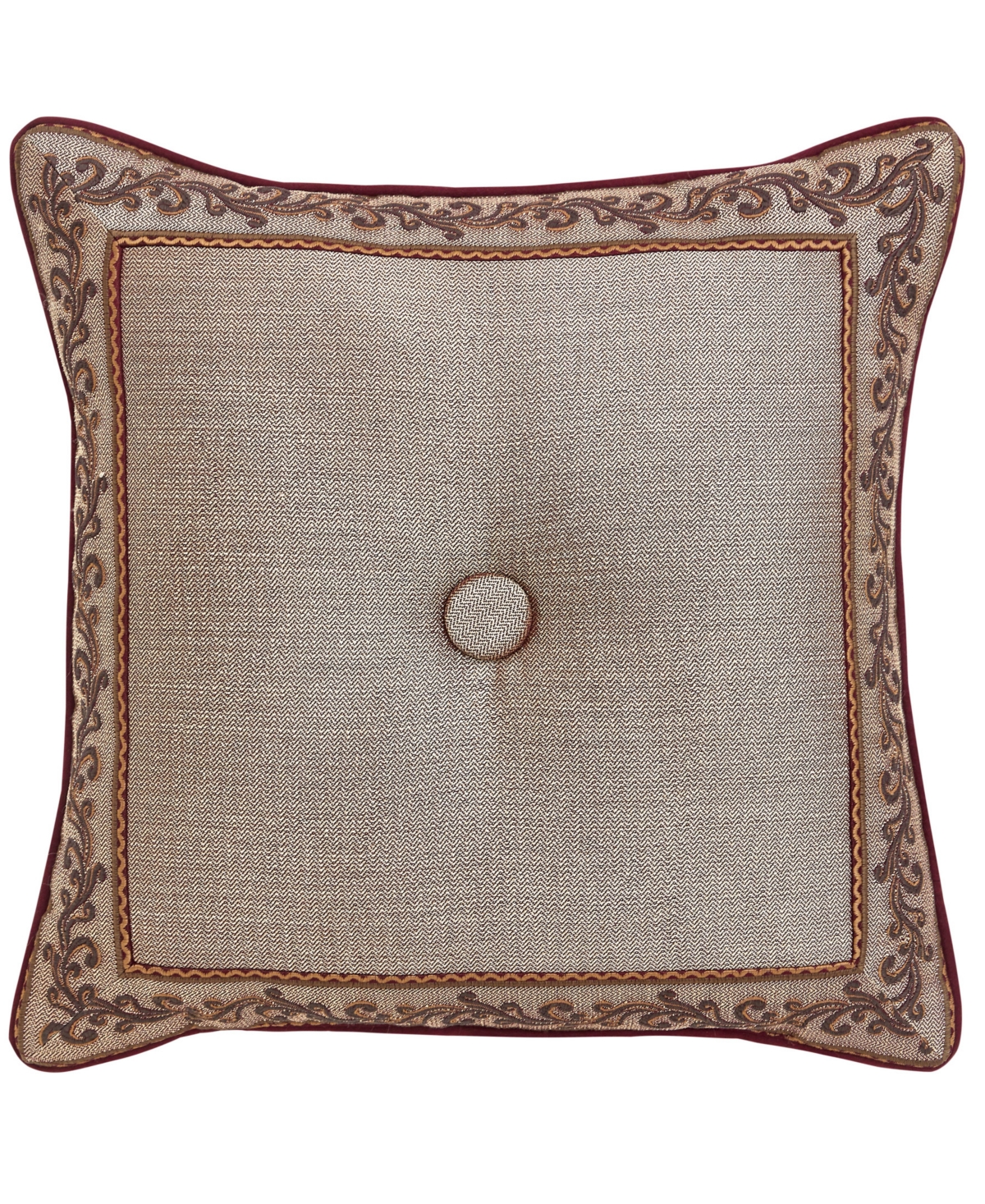Click here for J Queen New York Phyllis Square Decorative Pillow... prices