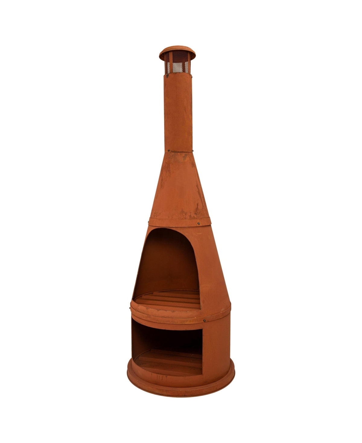 Click here for Sunnydaze Decor Steel Chiminea with Built-In Log H... prices