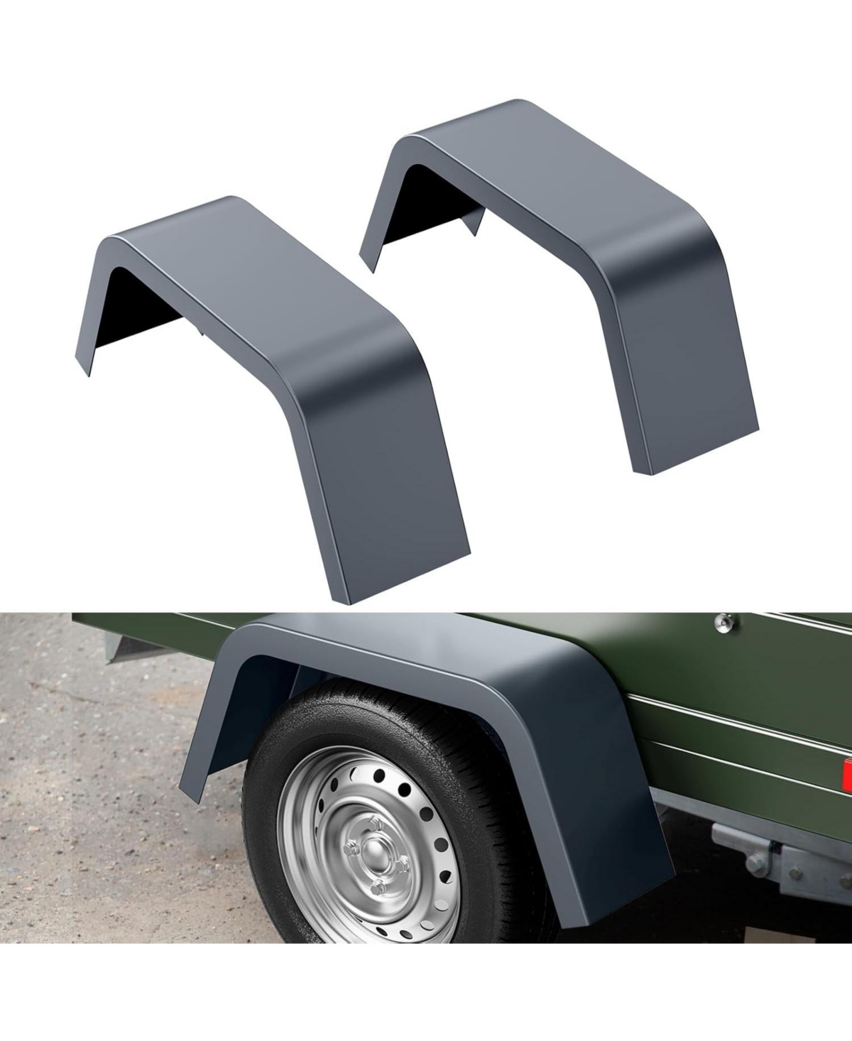 Click here for gaomon Tandem Axle Trailer FenderTires Heavy-Duty... prices