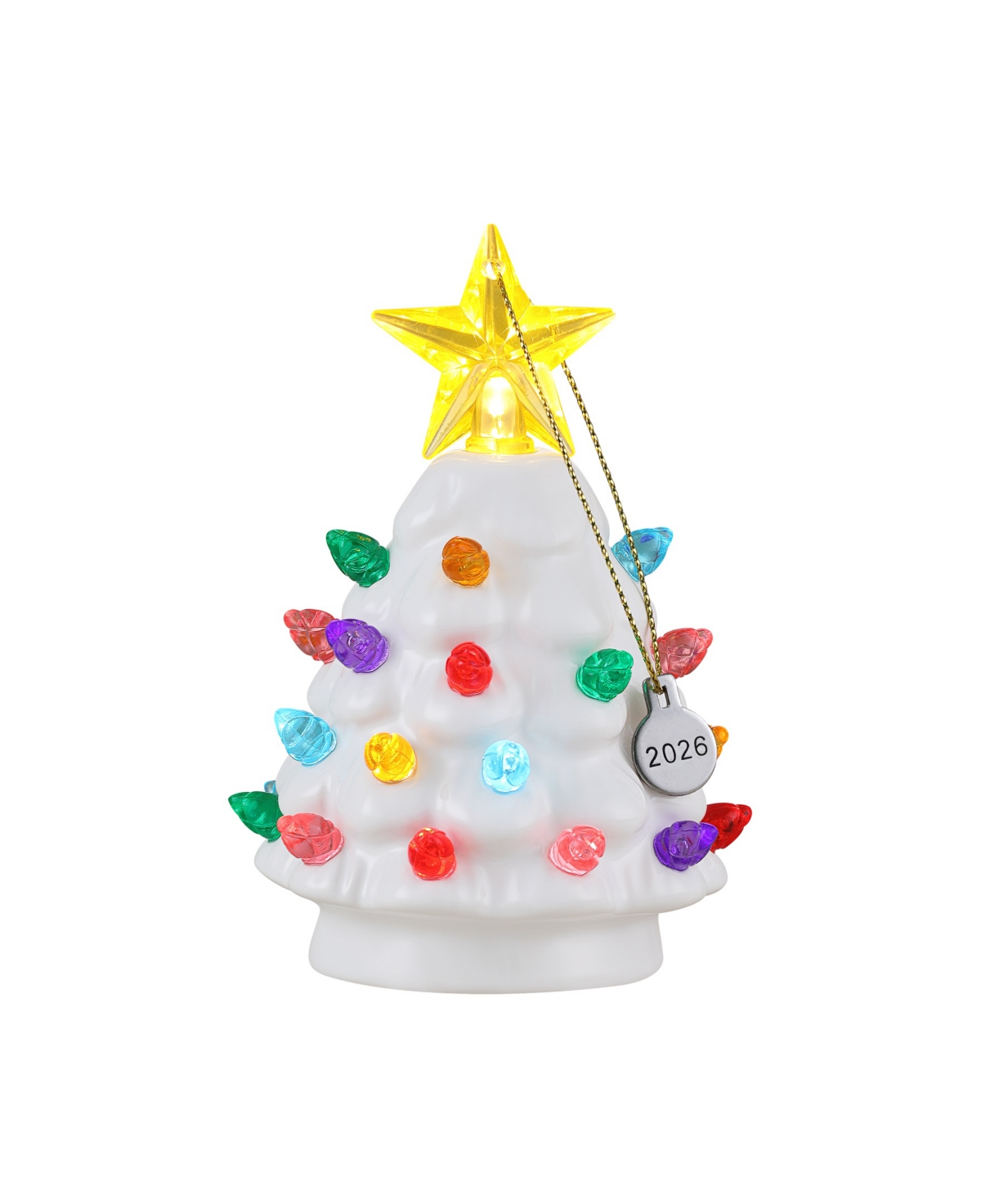 Click here for Mr. Christmas 4.2 Mini Ceramic Tree Ornament with... prices