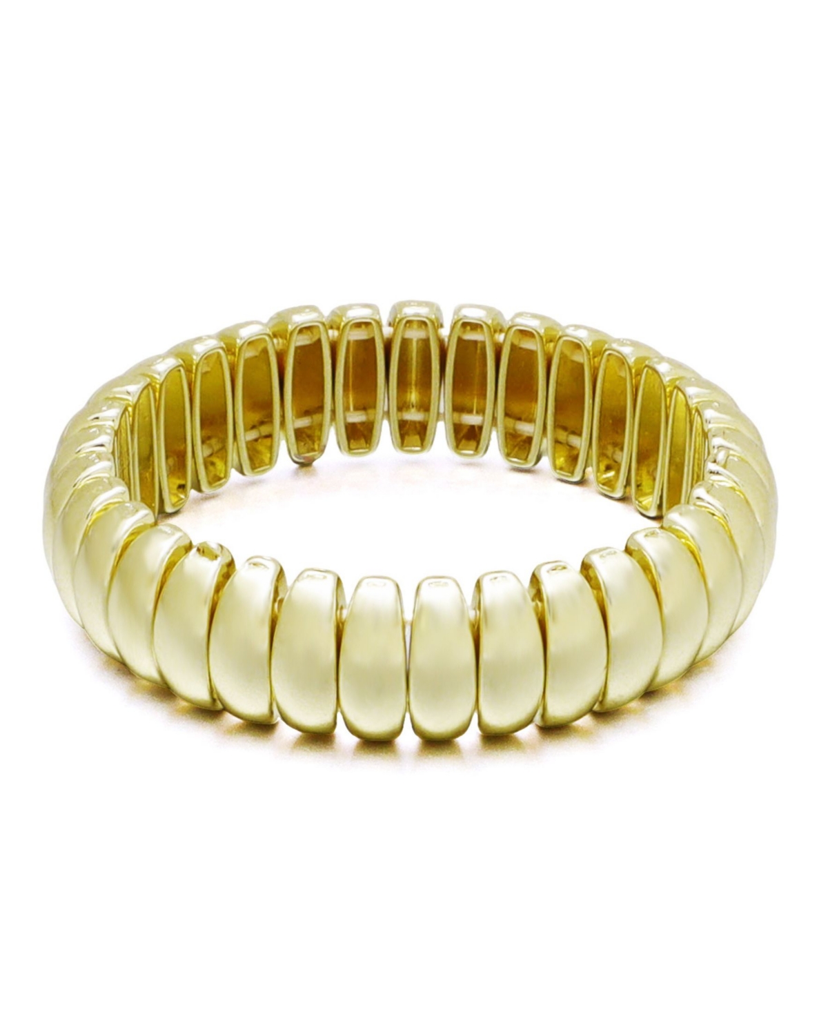 Click here for Adornia Gold-Plated Stretch Cuff Bracelet - Gold prices