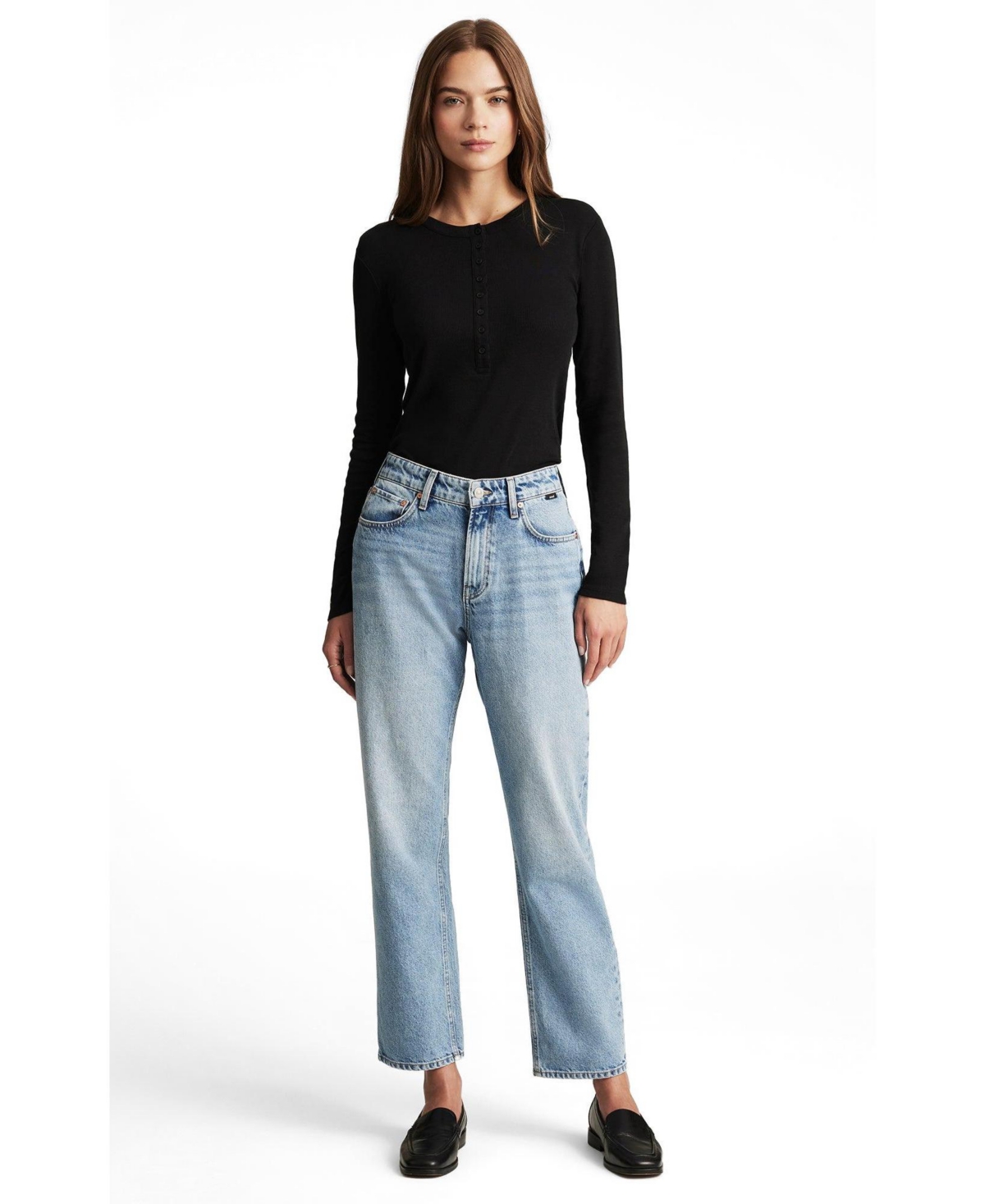 Click here for Mavi Jeans Womens Savannah High Rise Straight Leg... prices