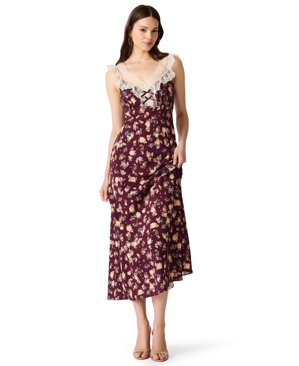 Click here for Steve Madden Womens Lisella Sleeveless Midi Dress... prices