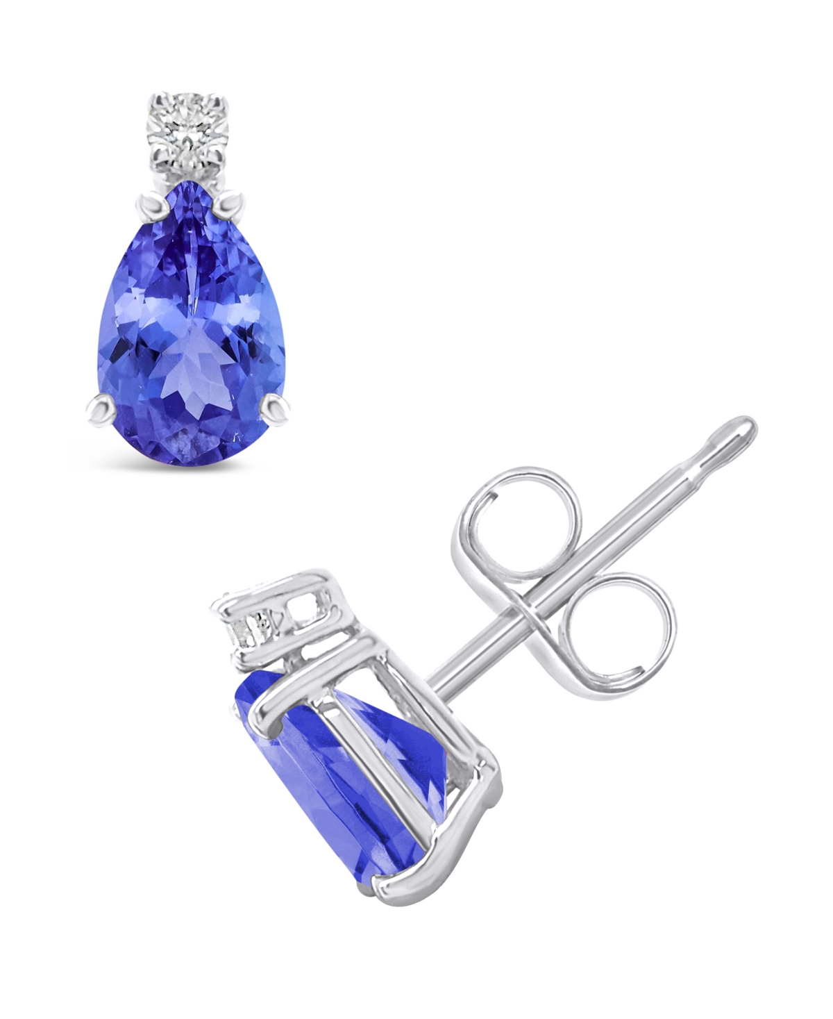Click here for Tanzanite (3/4 ct. t.w.) & Diamond Accent Stud Ear... prices