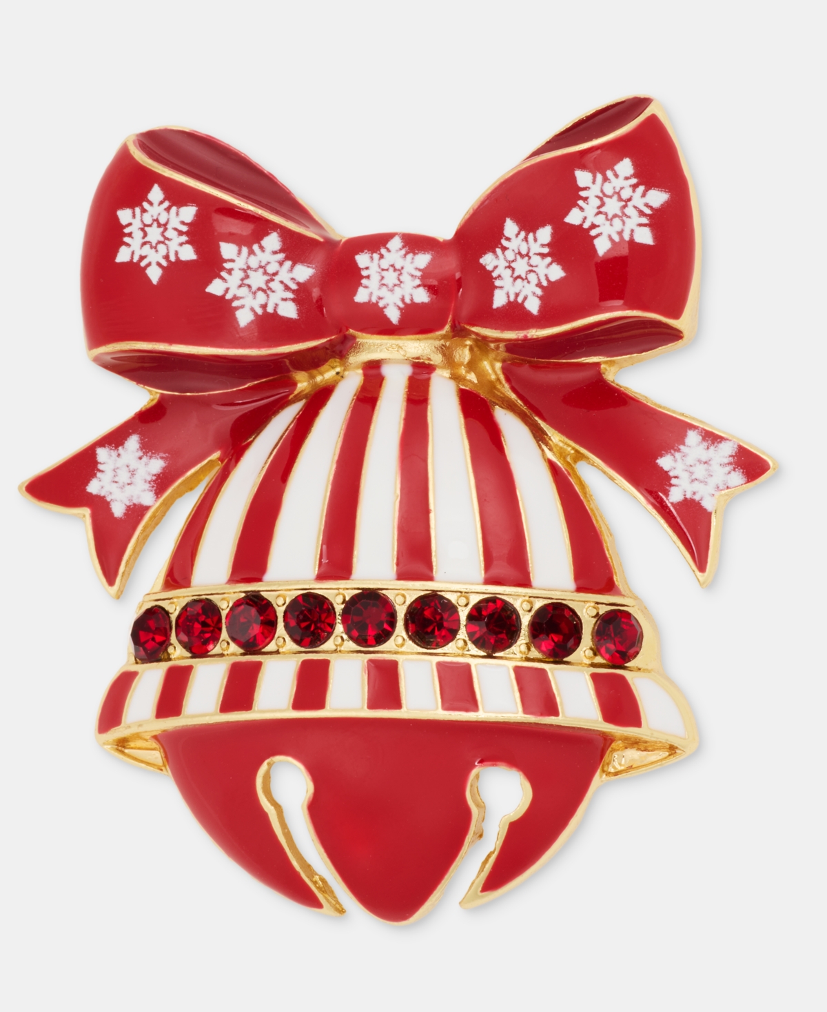 Click here for Holiday Lane Red Bow Bell Pin  Macys Exclusive - M... prices