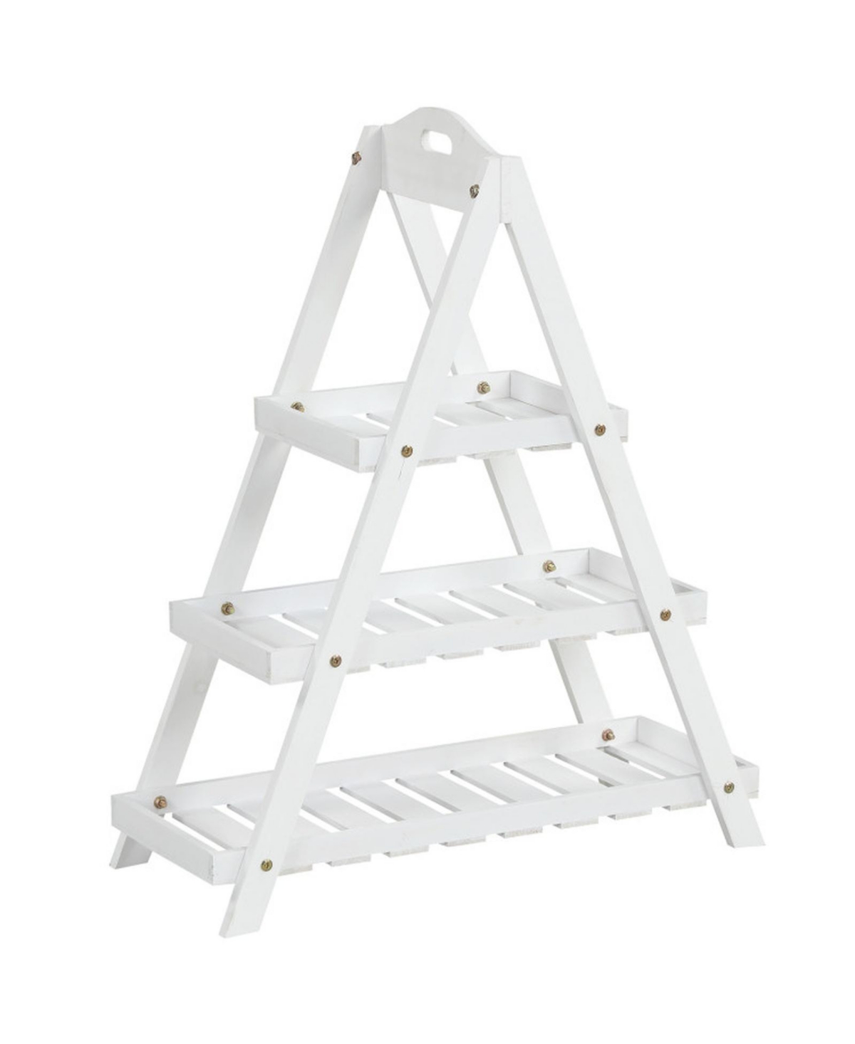 Click here for Gouun 3-Tier Wood Plant Stand for Flower Pot Displ... prices