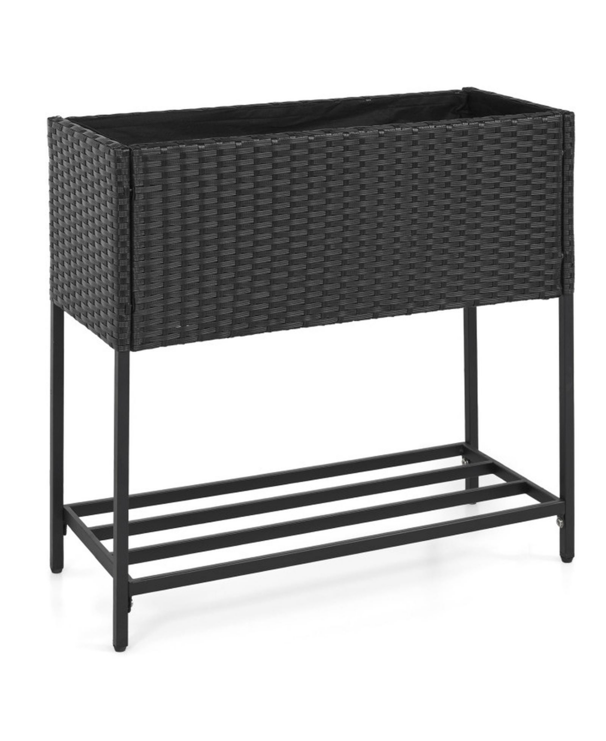 Click here for Gouun Elevated Garden Planter with Rattan Finish a... prices