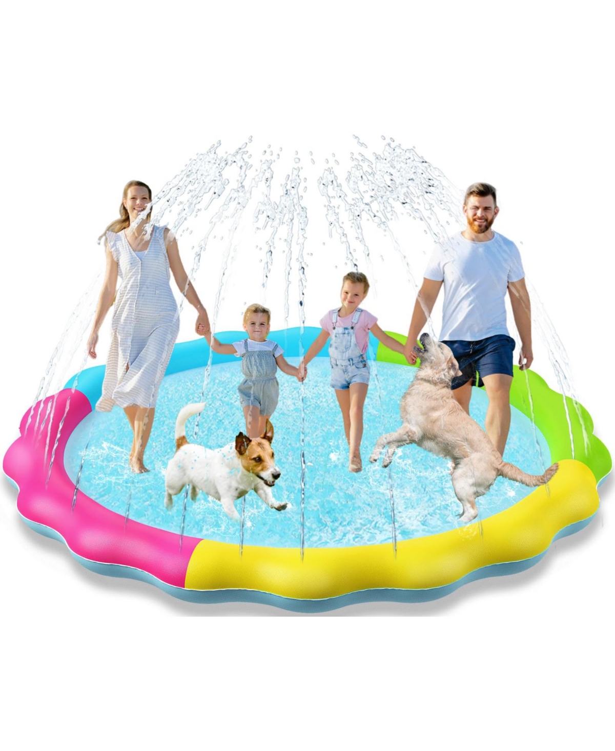 Click here for Aofar Splash Pad Sprinkler Play Mat Inflatable Poo... prices