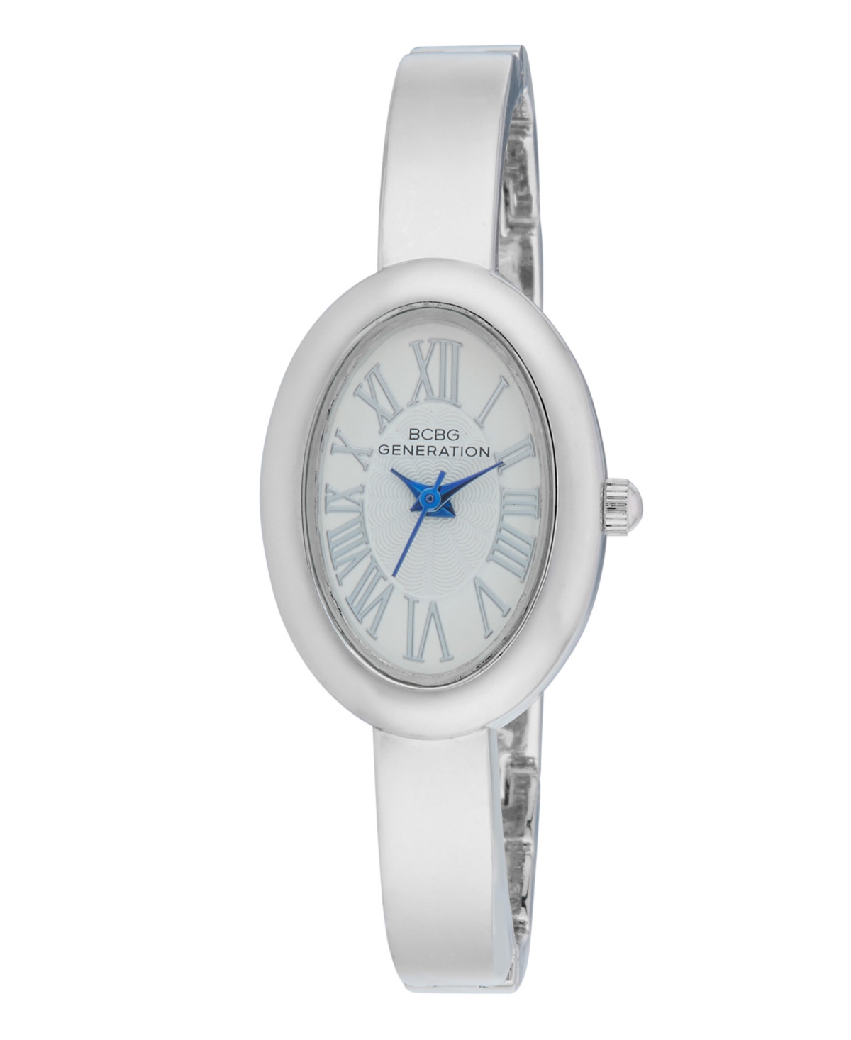 Click here for BCBGeneration Womens Quartz Oval Case Roman Numera... prices