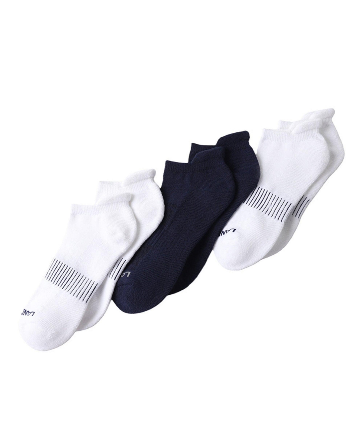 Click here for Lands End Mens 3-Pack Half Cushion Sport Low Cut S... prices