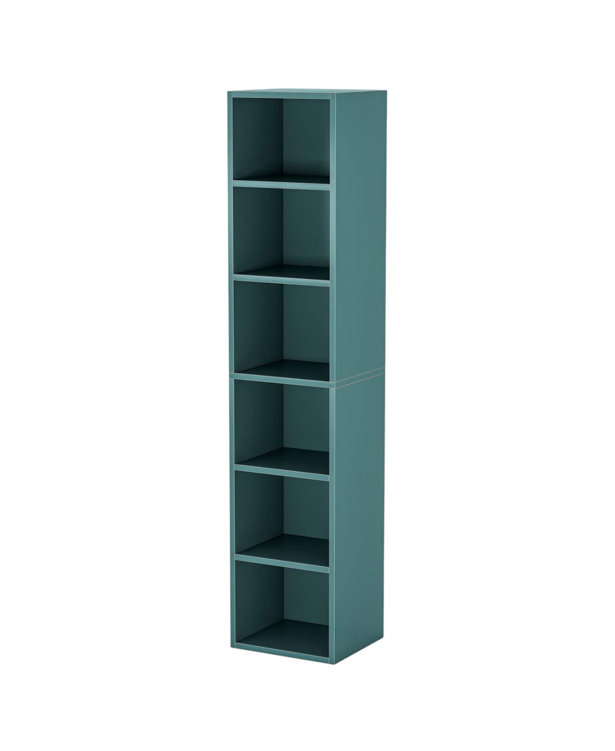 Click here for Slickblue Modern 6-Tier Corner Bookcase with Narro... prices